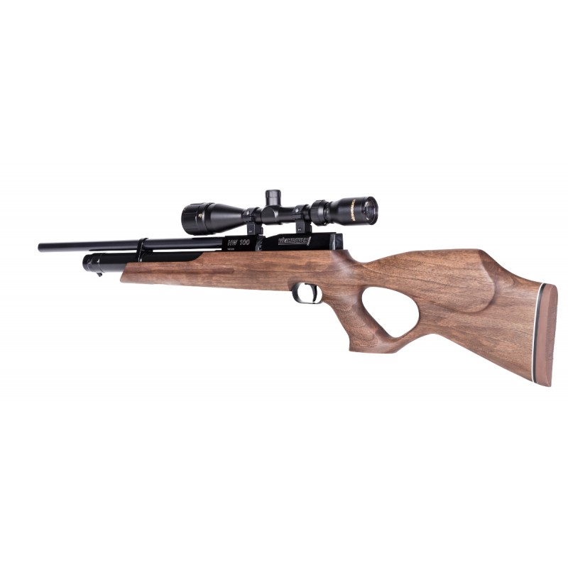 Køb Weihrauch HW 100 TK FAC PCP inkl. Etui, 3-9x56 kikkert & montage